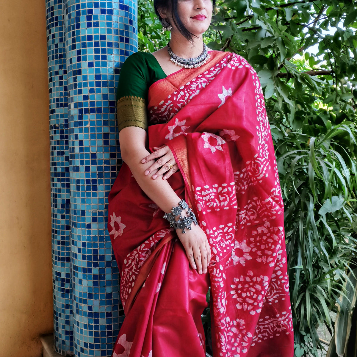 Maroon Batik – SAMA by Rakhi